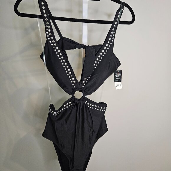 Bar III | Swim | Bar Iii Tell Me About It Stud One Piece Swimsuit Sz M ...